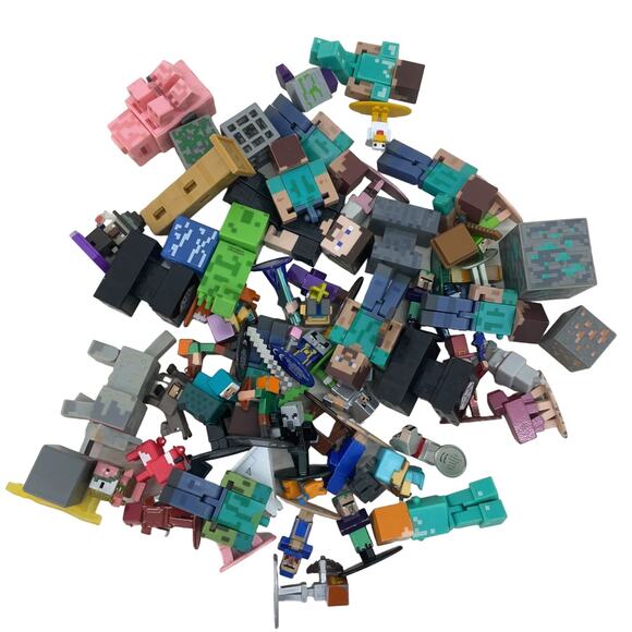 Minecraft | Toys | Minecraft Mixed Play Set Pieces Building Parts ...